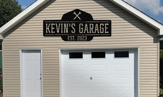 Garage Sign, Custom Garage Sign, Personalized Garage Signs, Signs for ...